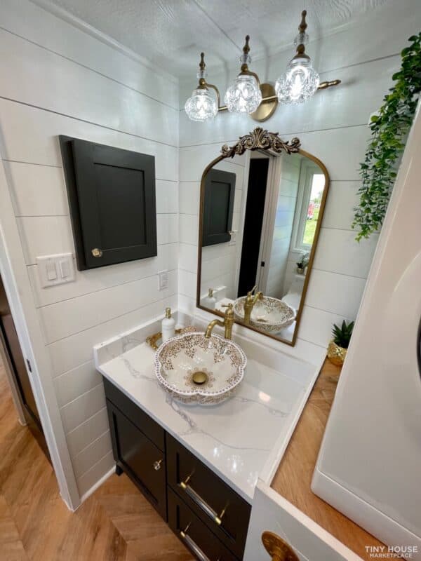 Glamorous Tiny House with First Floor Bedroom
