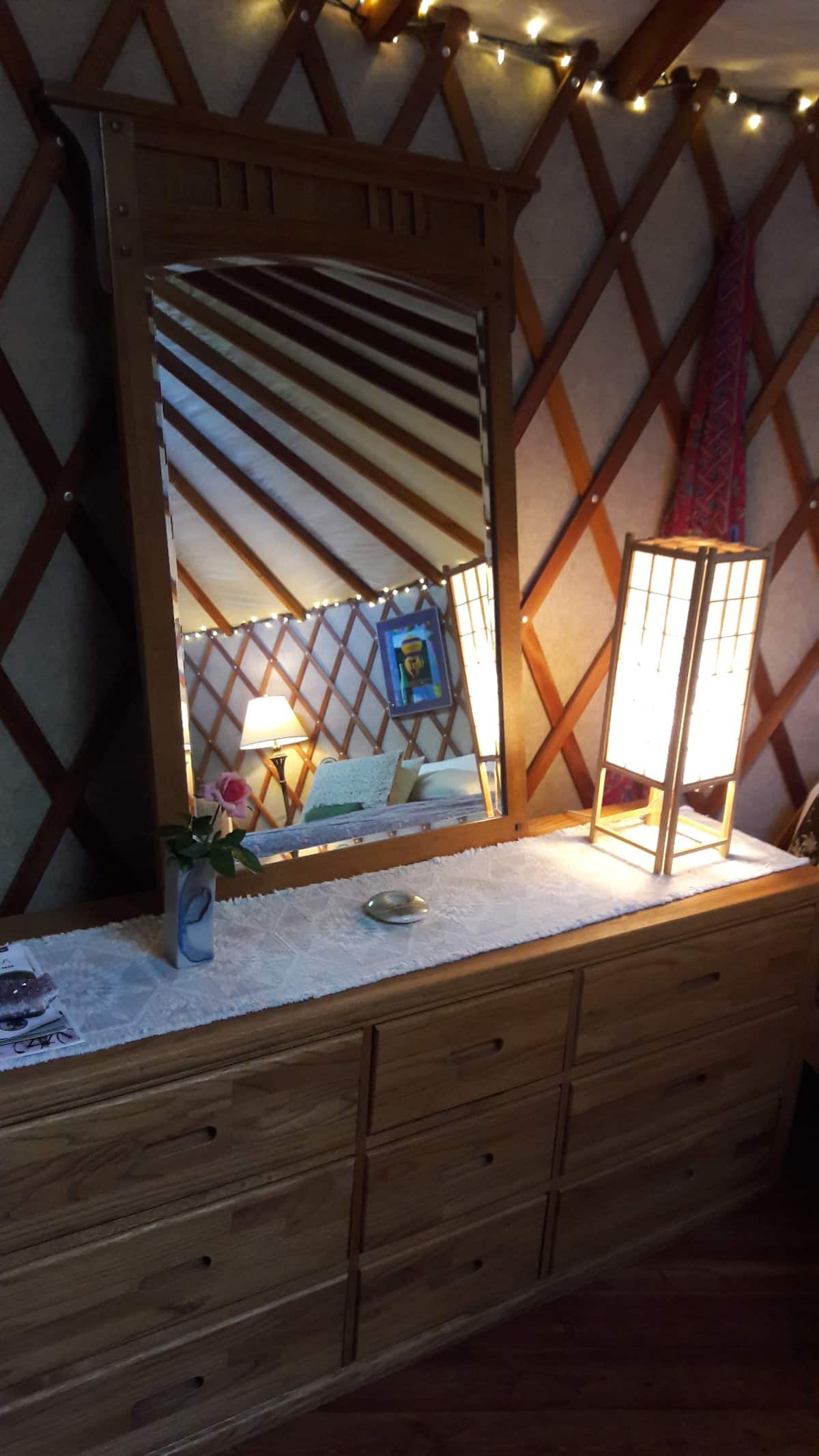 Backyard Garden Yurt in Portland
