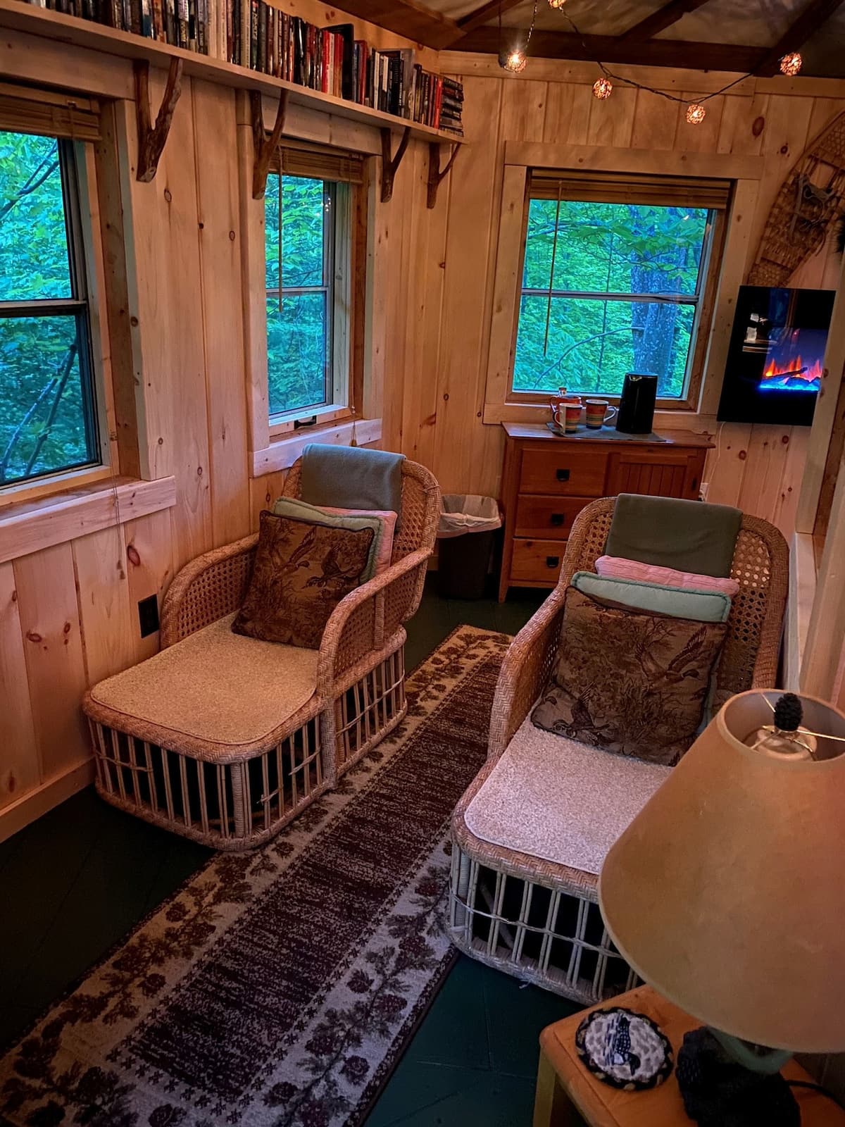 Bibliophile’s Magical Yurt Treehouse