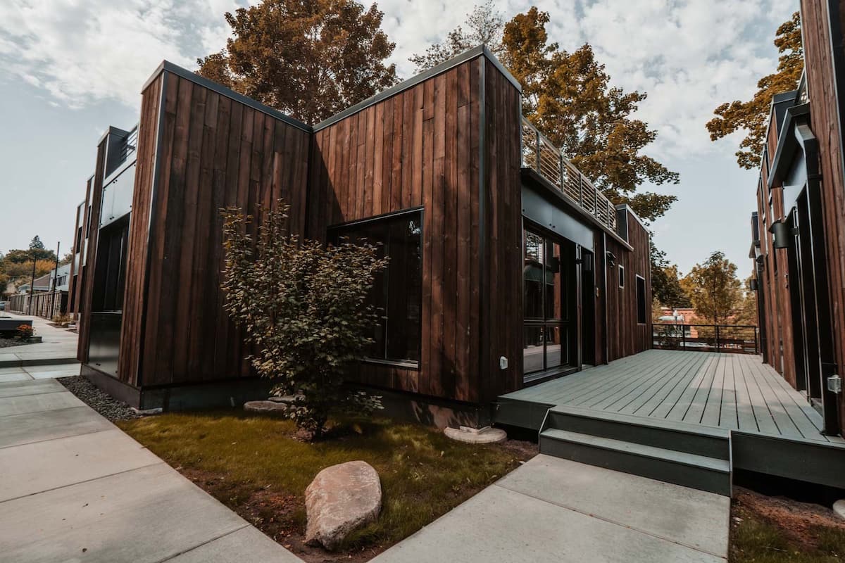 Blockhouse Sustainable Tiny House in Spokane