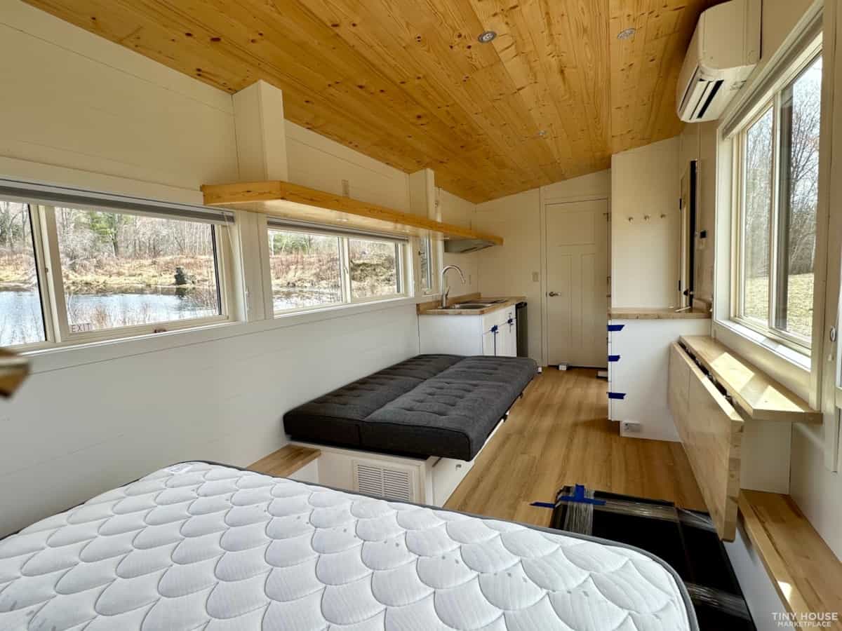 Boho XL Tiny House with Shou Sugi Ban Siding