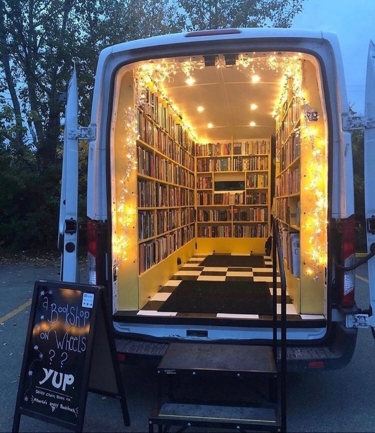 Daisy Chain Book Co.’s Bookstore Van Build