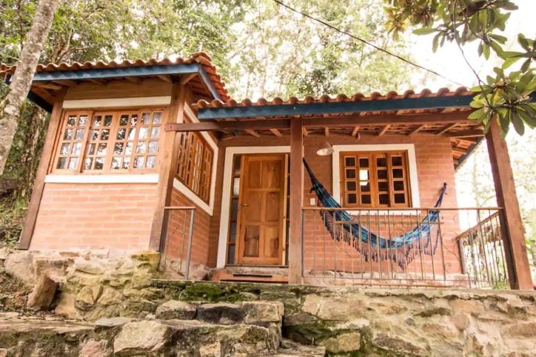 Brick Tiny House in Sao Paulo, Brazil