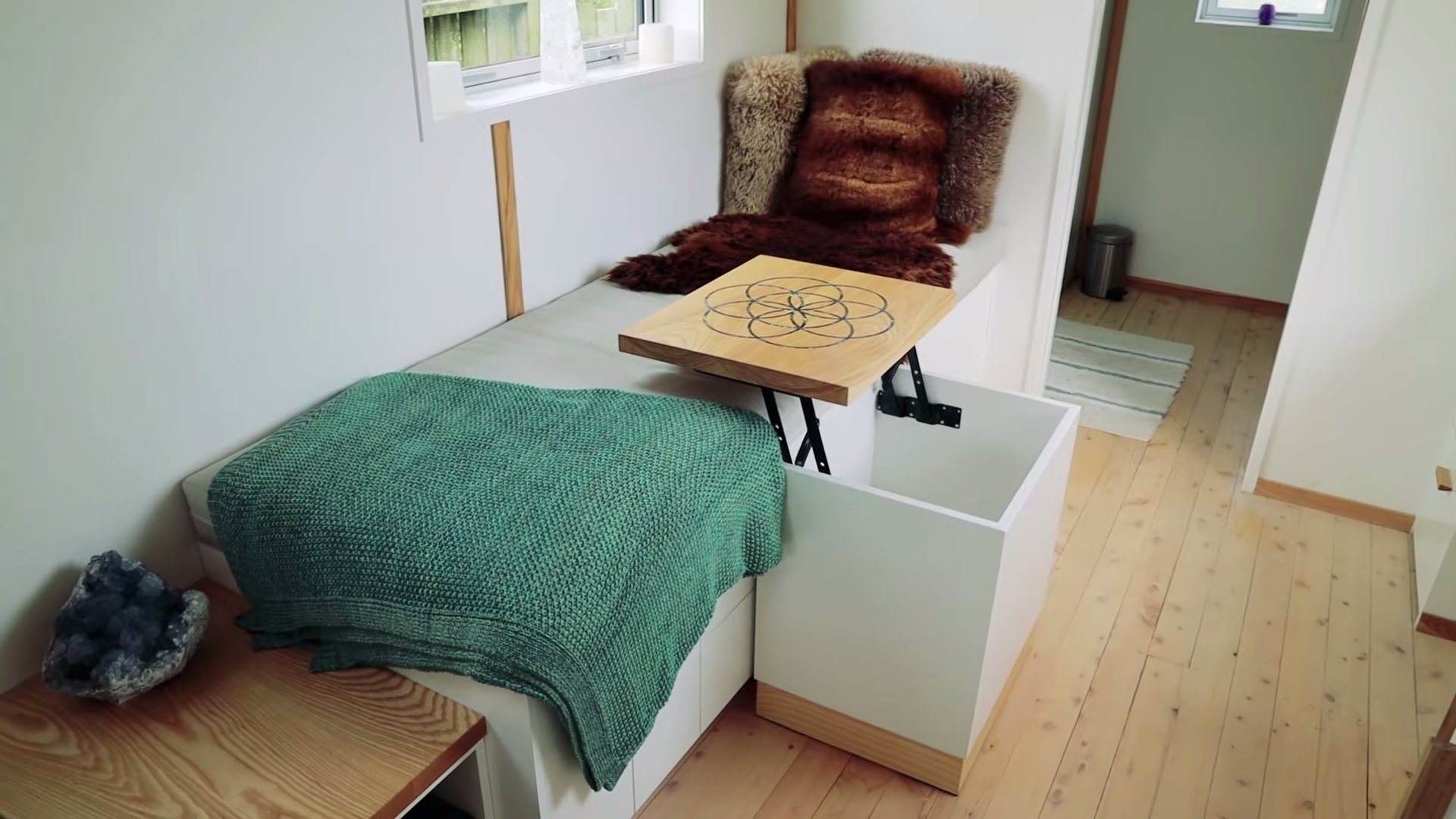 Bryce Langston reveals his tiny home in New Zealand