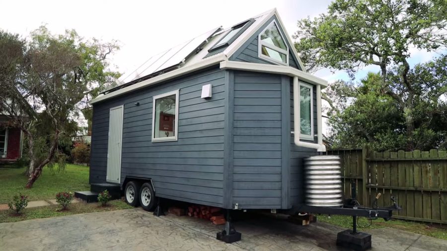 Bryce Langston reveals his tiny home in New Zealand
