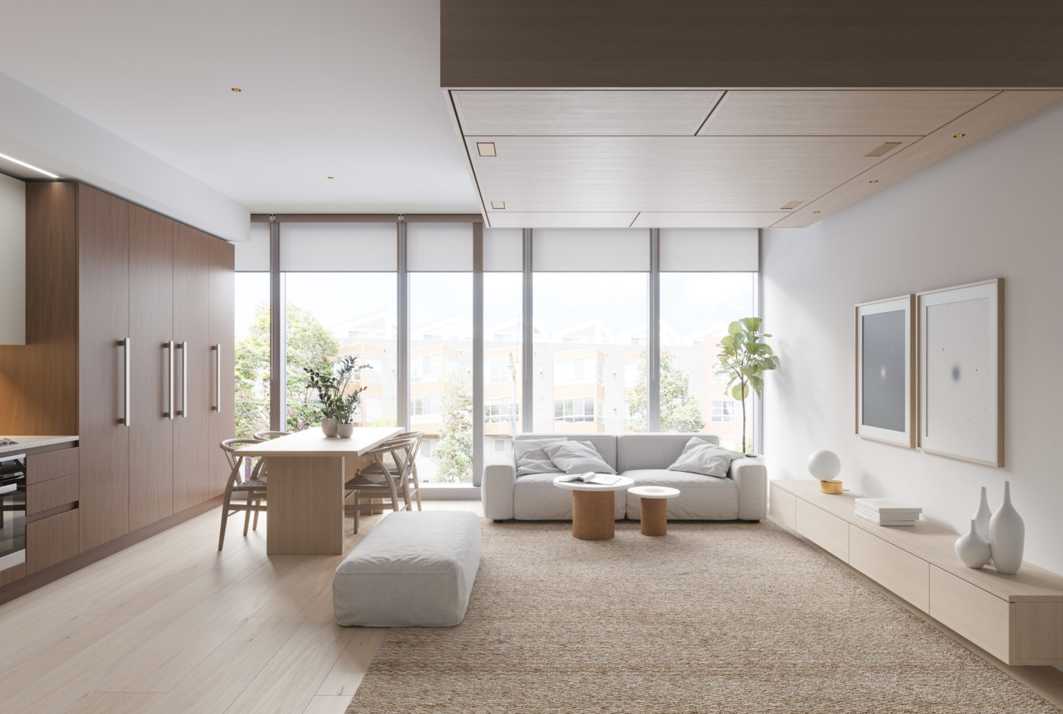 Bumblebee Automated Furniture Comes Down from the Ceiling!