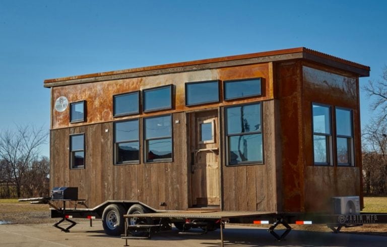 The Bushwacker Tiny House on Wheels… A Mobile Hunting Cabin!