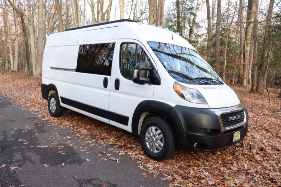 Cargo Van With Indoor Shower by Perry Vans