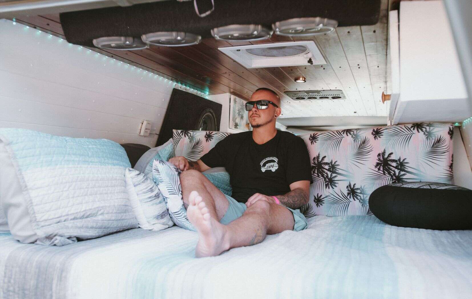 Chevy Van Life with his Cat & Dog