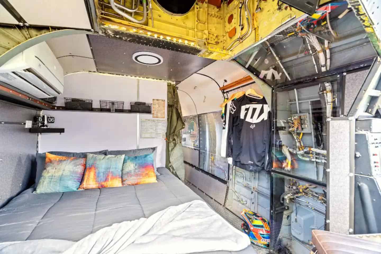 Chinook CH-47D Helicopter Turned Tiny Home