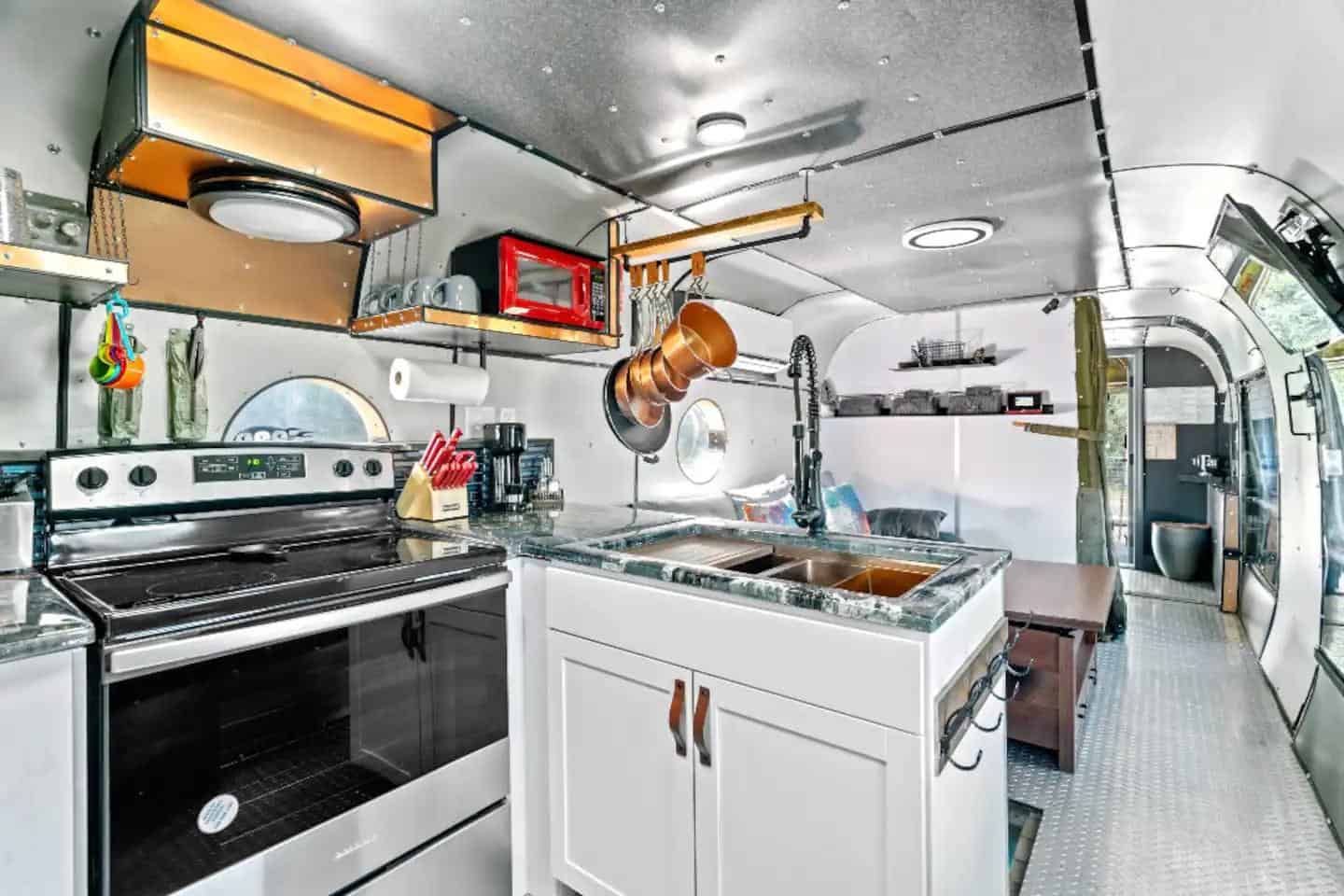 Chinook CH-47D Helicopter Turned Tiny Home