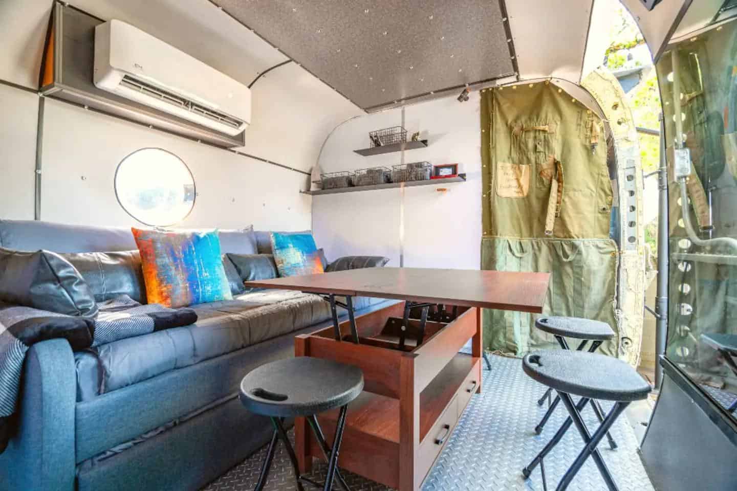 Chinook CH-47D Helicopter Turned Tiny Home