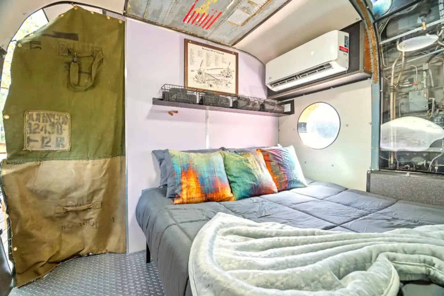 Chinook CH-47D Helicopter Turned Tiny Home