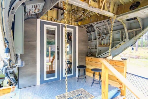 Chinook CH-47D Helicopter Turned Tiny Home