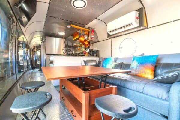 Chinook CH-47D Helicopter Turned Tiny Home