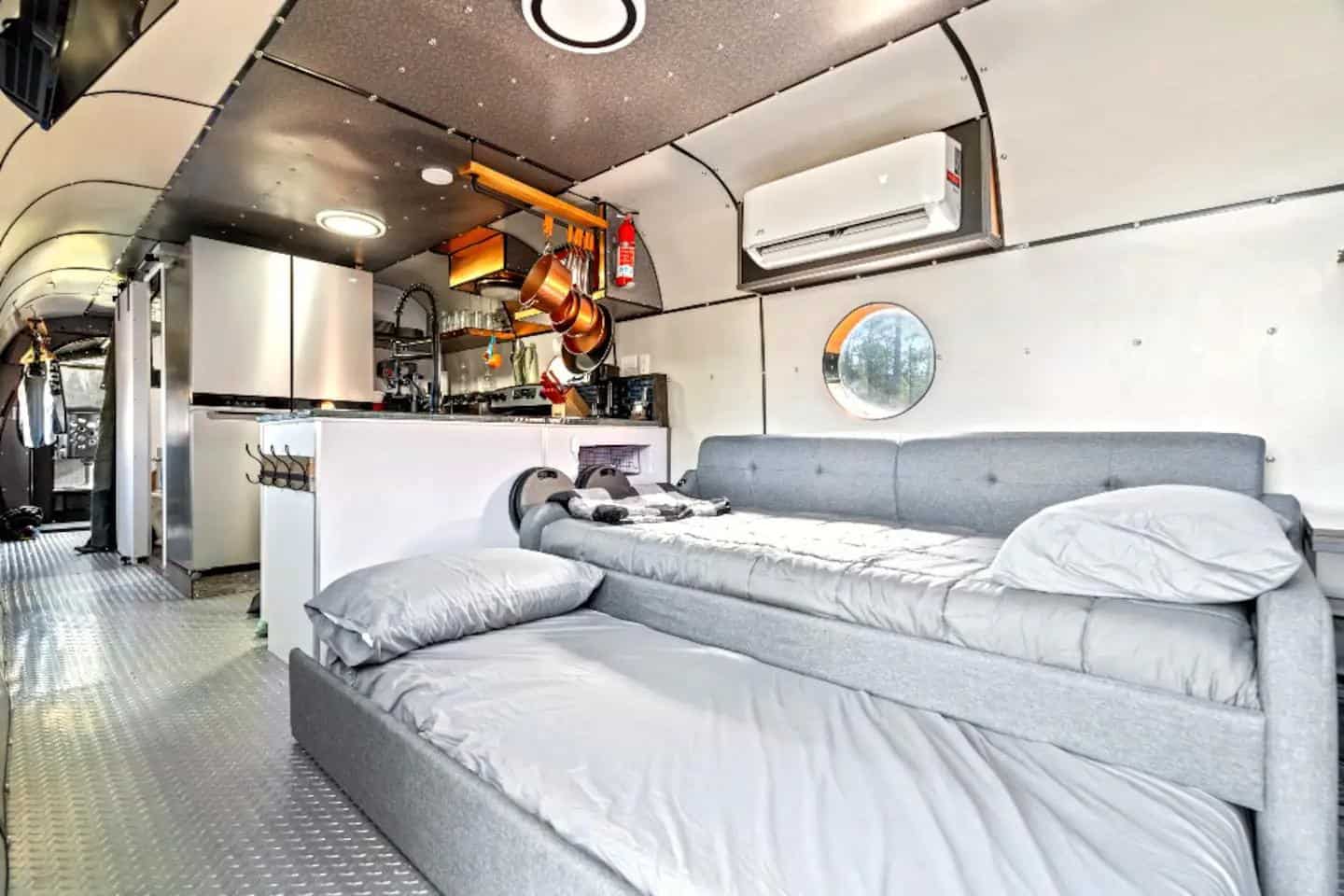Chinook CH-47D Helicopter Turned Tiny Home