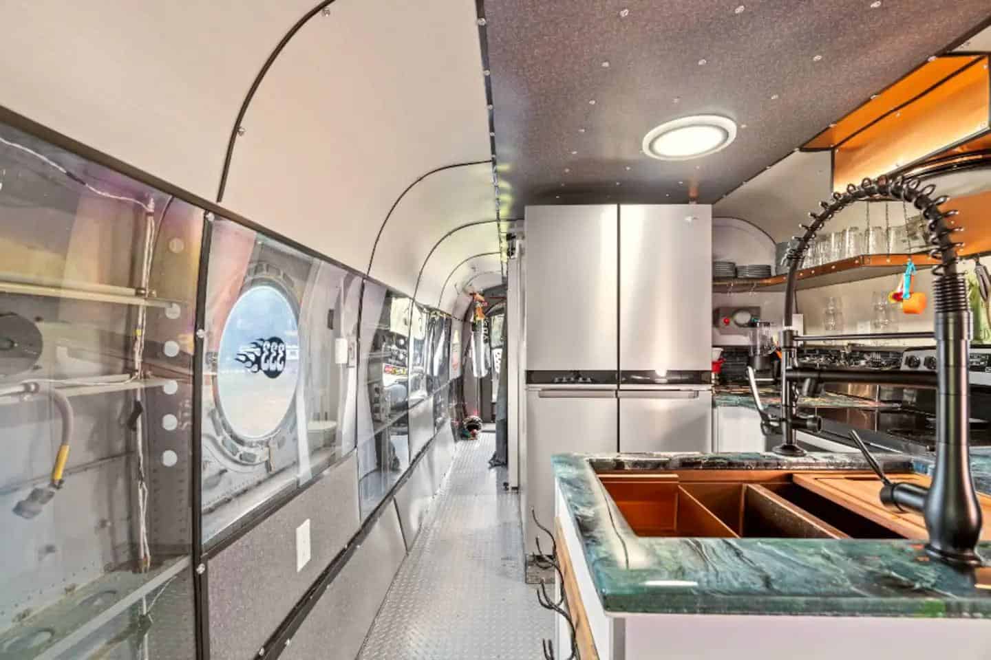 Chinook CH-47D Helicopter Turned Tiny Home