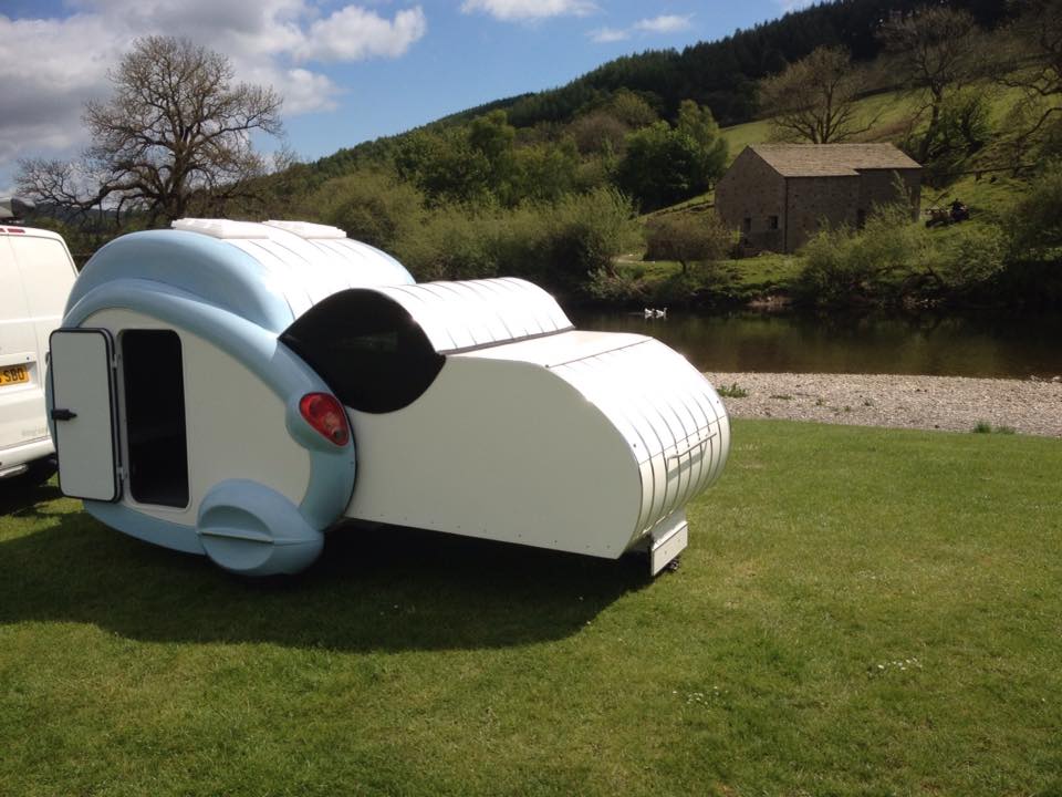 Expanding Teardrop Camper by Chuki Timeless Teardrop Caravans