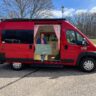 Colorful Van Conversion for Fun & Energetic 76-Year-Old!
