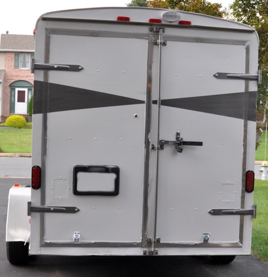 Their Cargo Trailer Camper Conversion And How They Built It