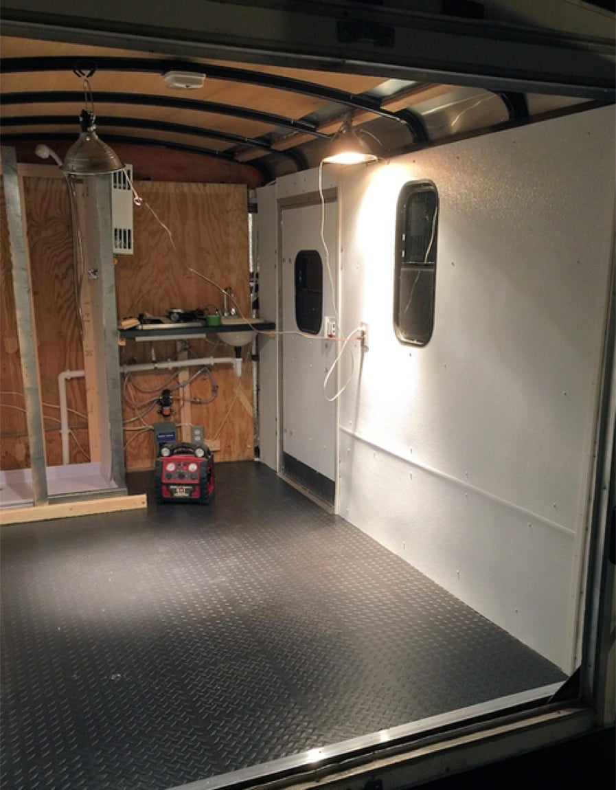 Their Cargo Trailer Camper Conversion And How They Built It
