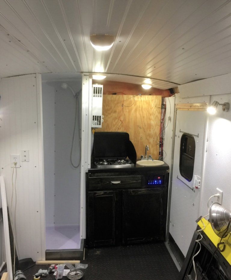 Their Cargo Trailer Camper Conversion And How They Built It