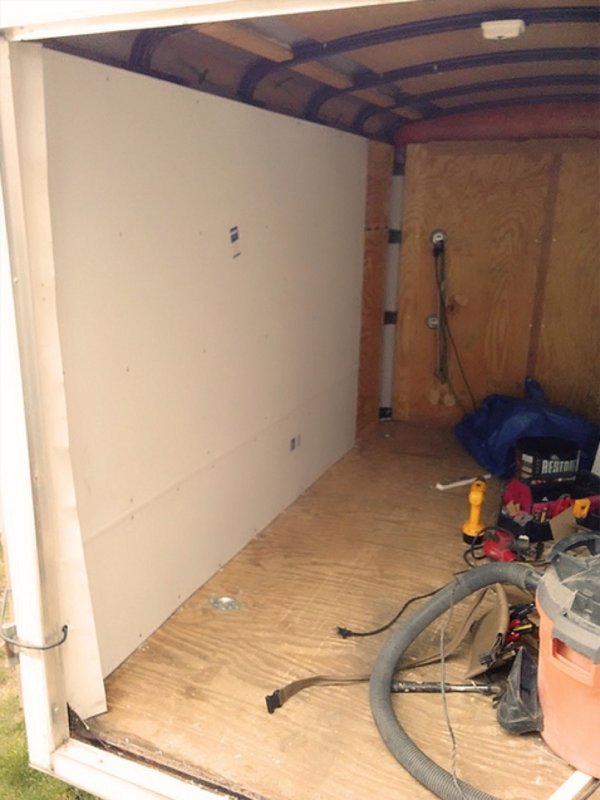 Their Cargo Trailer Camper Conversion And How They Built It