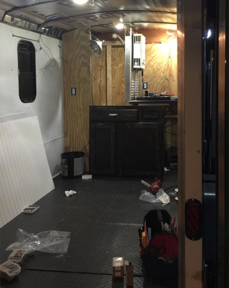 Their Cargo Trailer Camper Conversion And How They Built It
