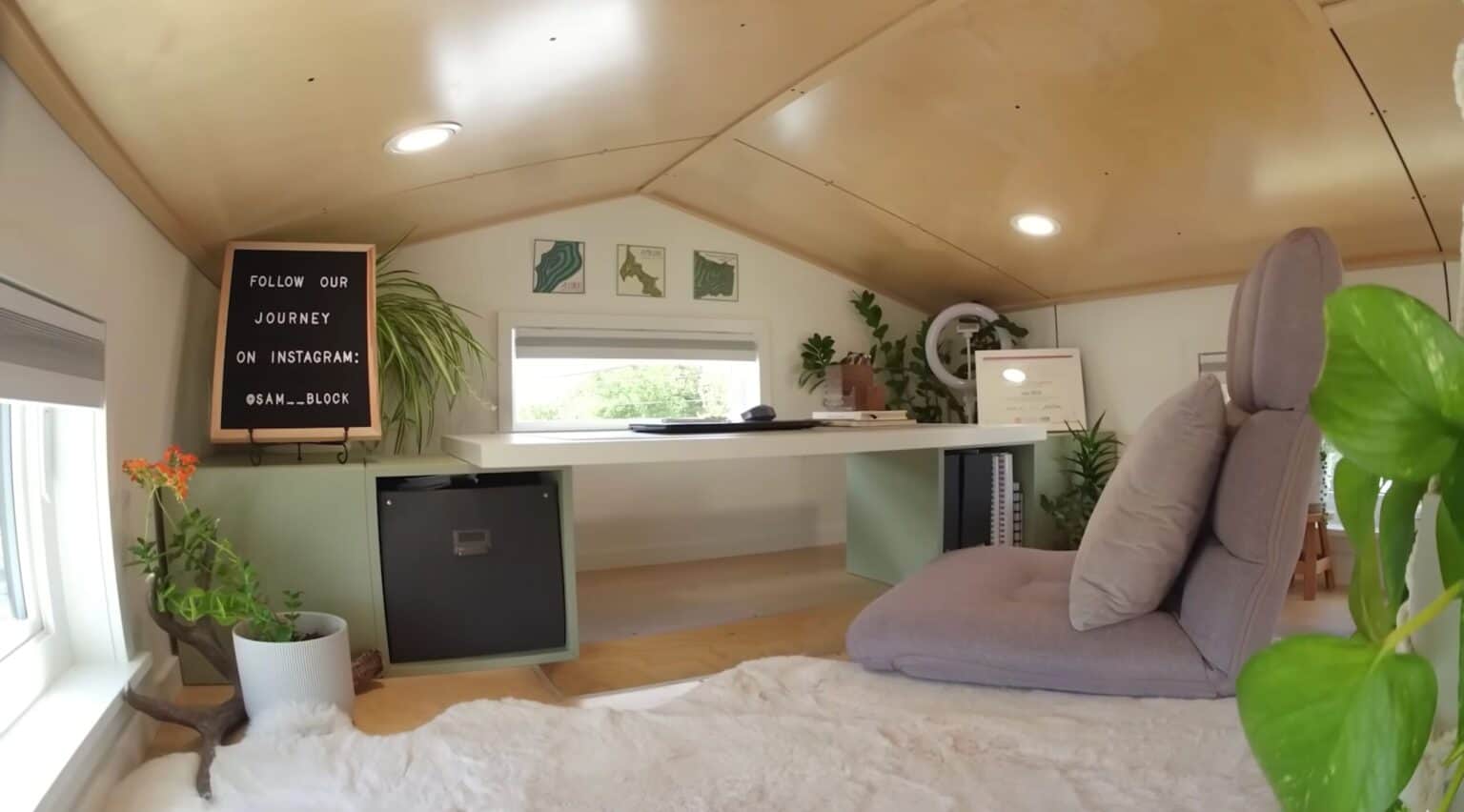 Couple’s Colorado Tiny Home w/ Pull Out Staircase