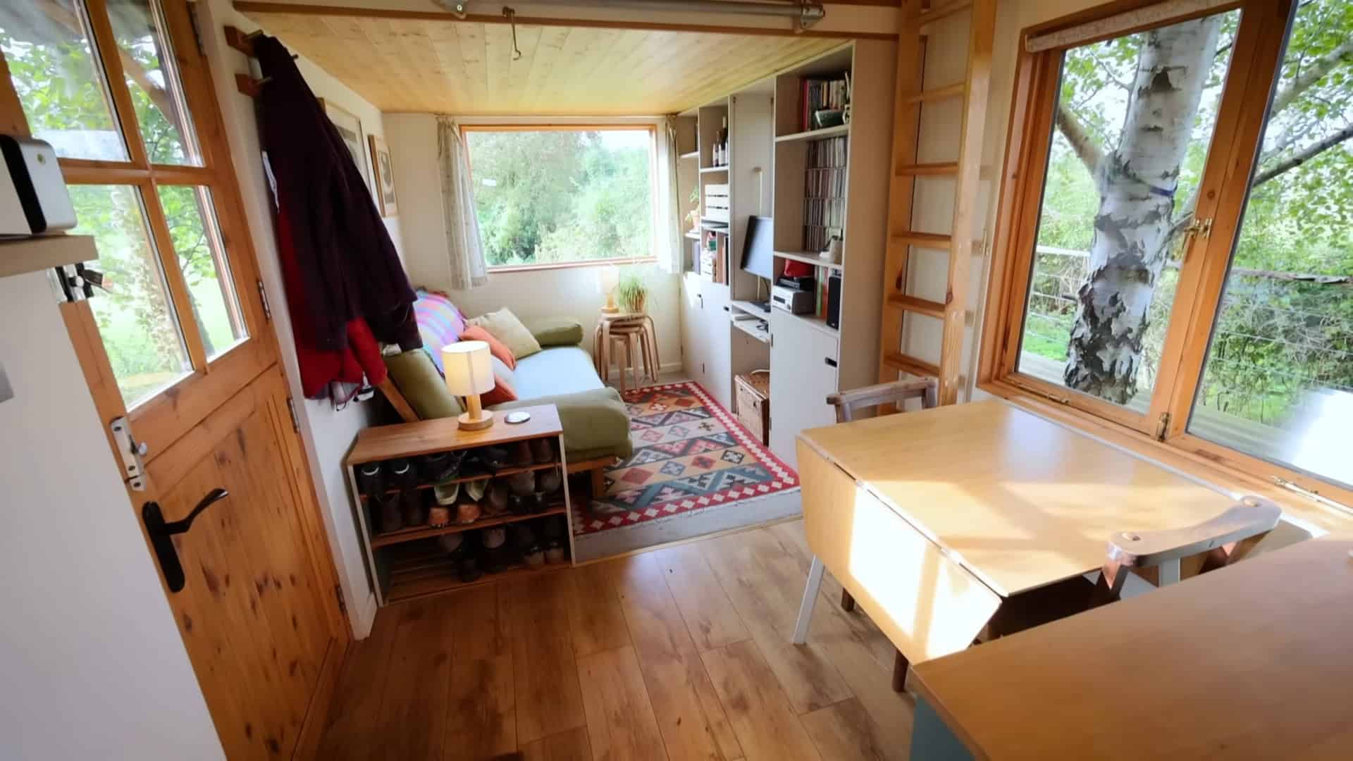 This Tiny House Allows her to be an Artist