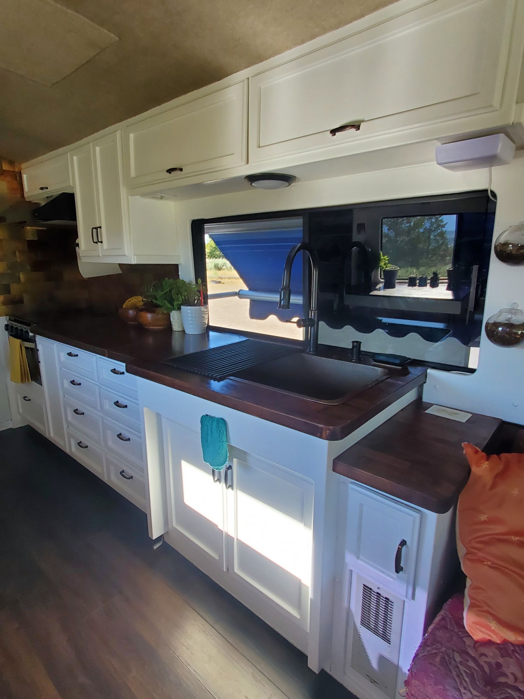 Couple’s Greyhound Renovation w/ Craft Room!