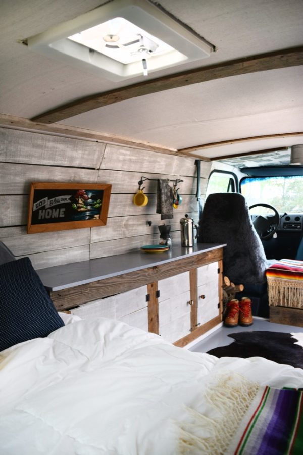 Couple's Custom Van Conversion