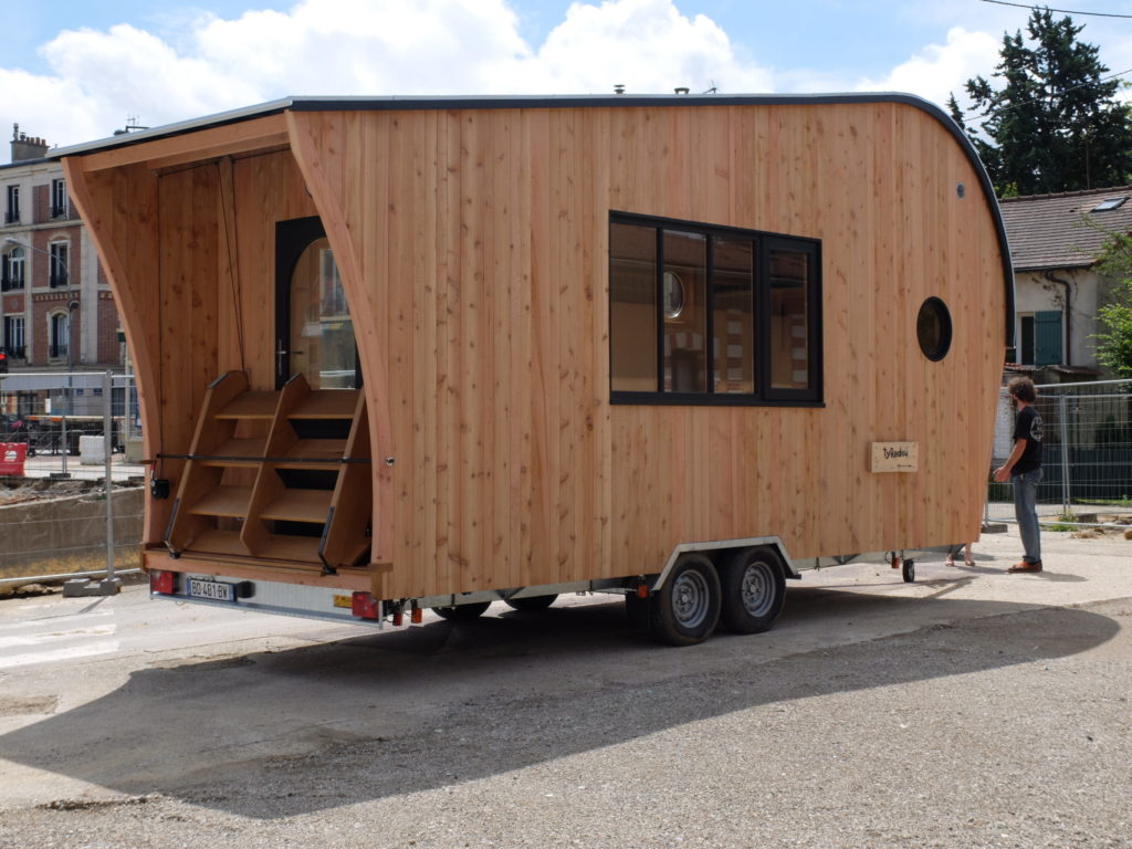 Tiny House Built for a Coworking Space in France