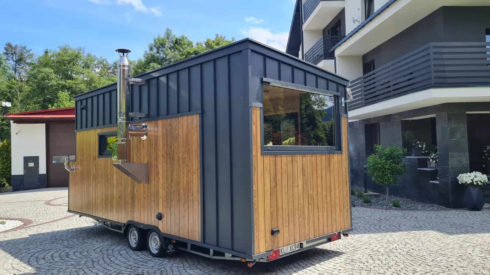 The Off-Grid Craft House: A Solar-Powered Tiny House with a Wood Cook Stove