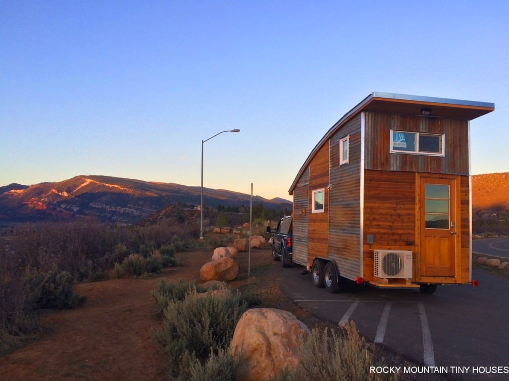 Curved Roof Tiny Home