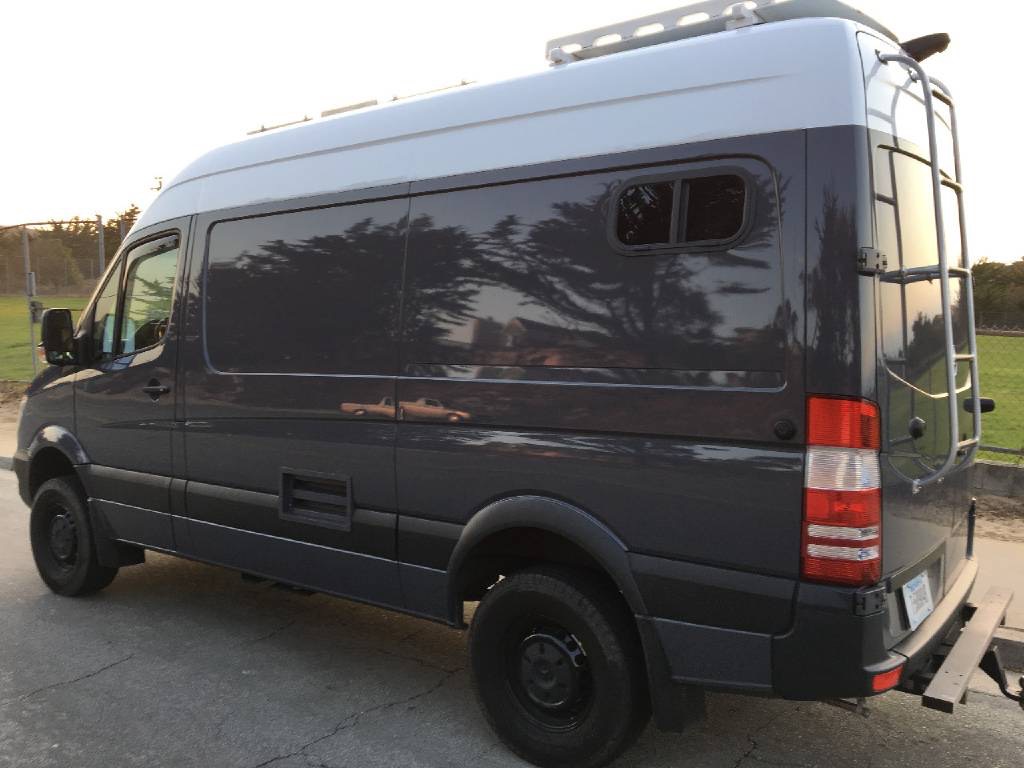 Custom 4×4 Diesel Sprinter Adventure Van 003