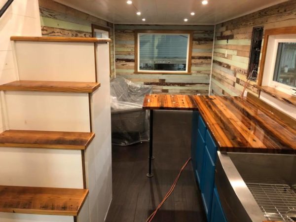 Custom Tiny House by Wasted Time LLC