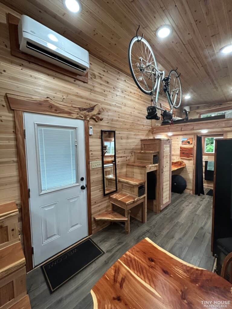 Red Cedar Shack Tiny House Built by Custom Woodworker