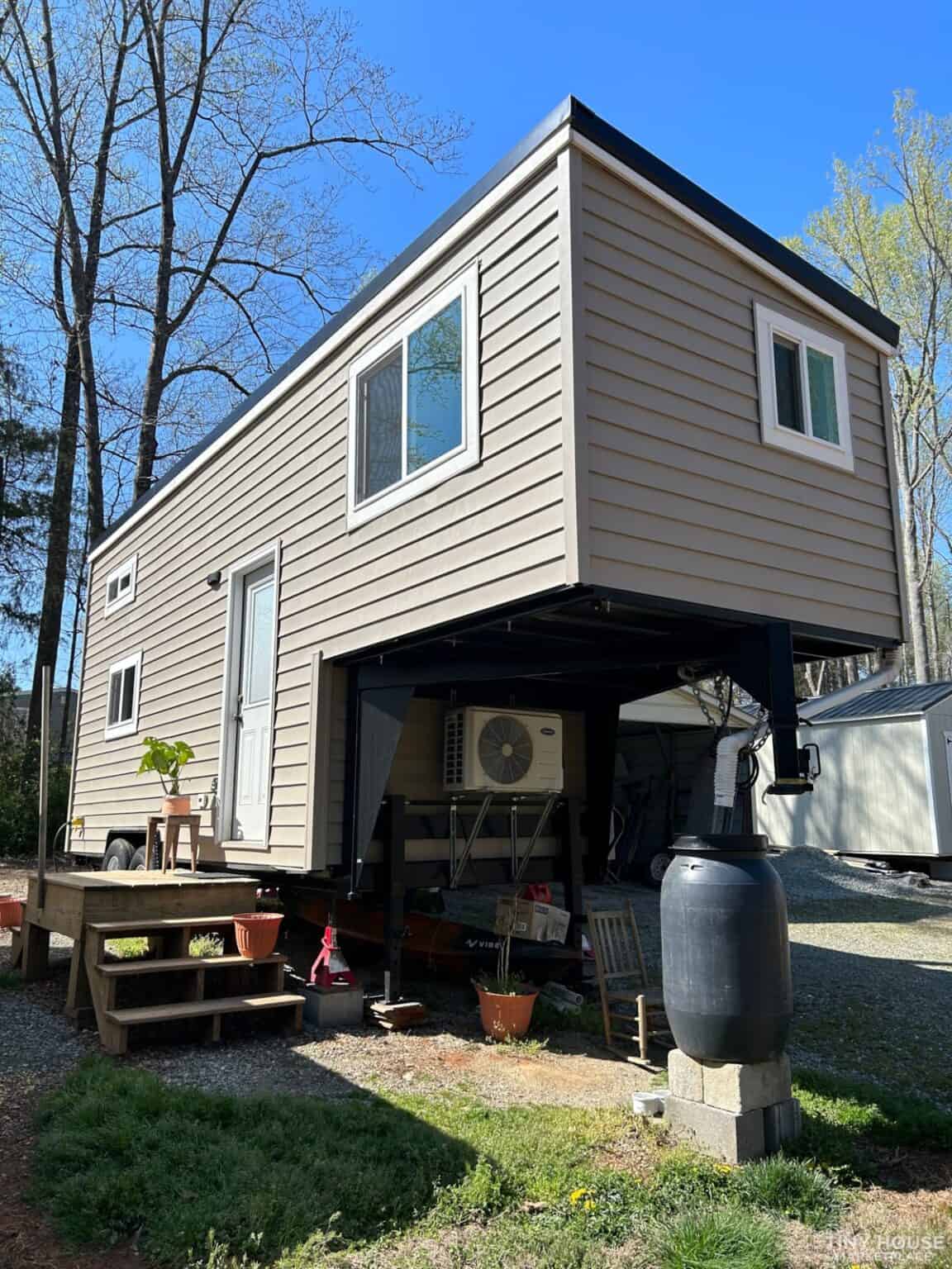 Red Cedar Shack Tiny House Built by Custom Woodworker