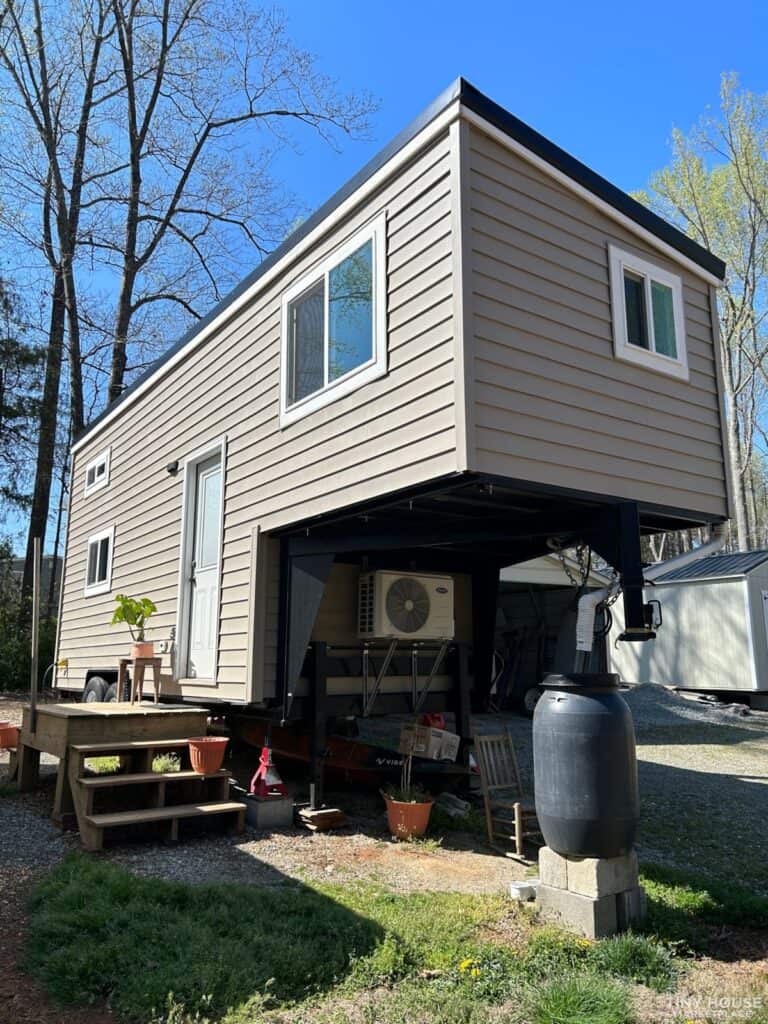 Red Cedar Shack Tiny House Built by Custom Woodworker