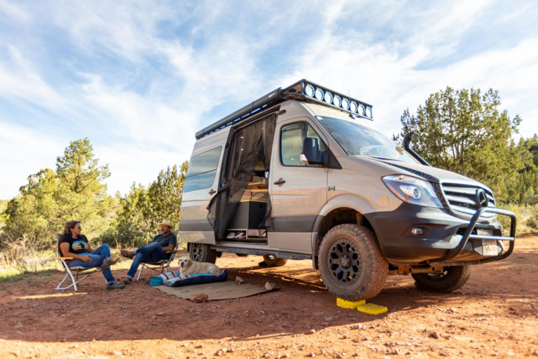 They went from a 2000-sq.-ft. home to a van after 18 years of marriage