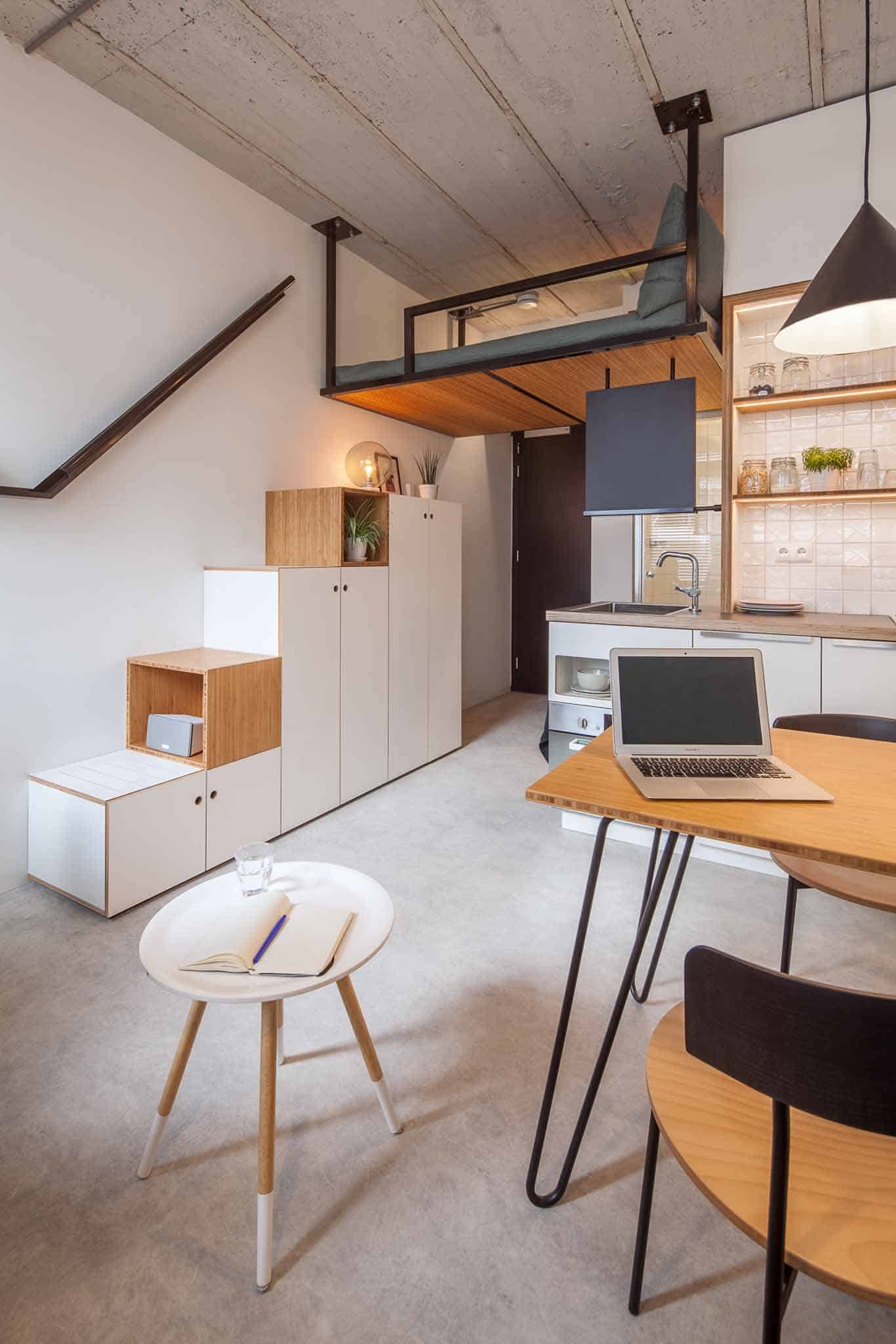 Tiny Studio Apartments in the Netherlands