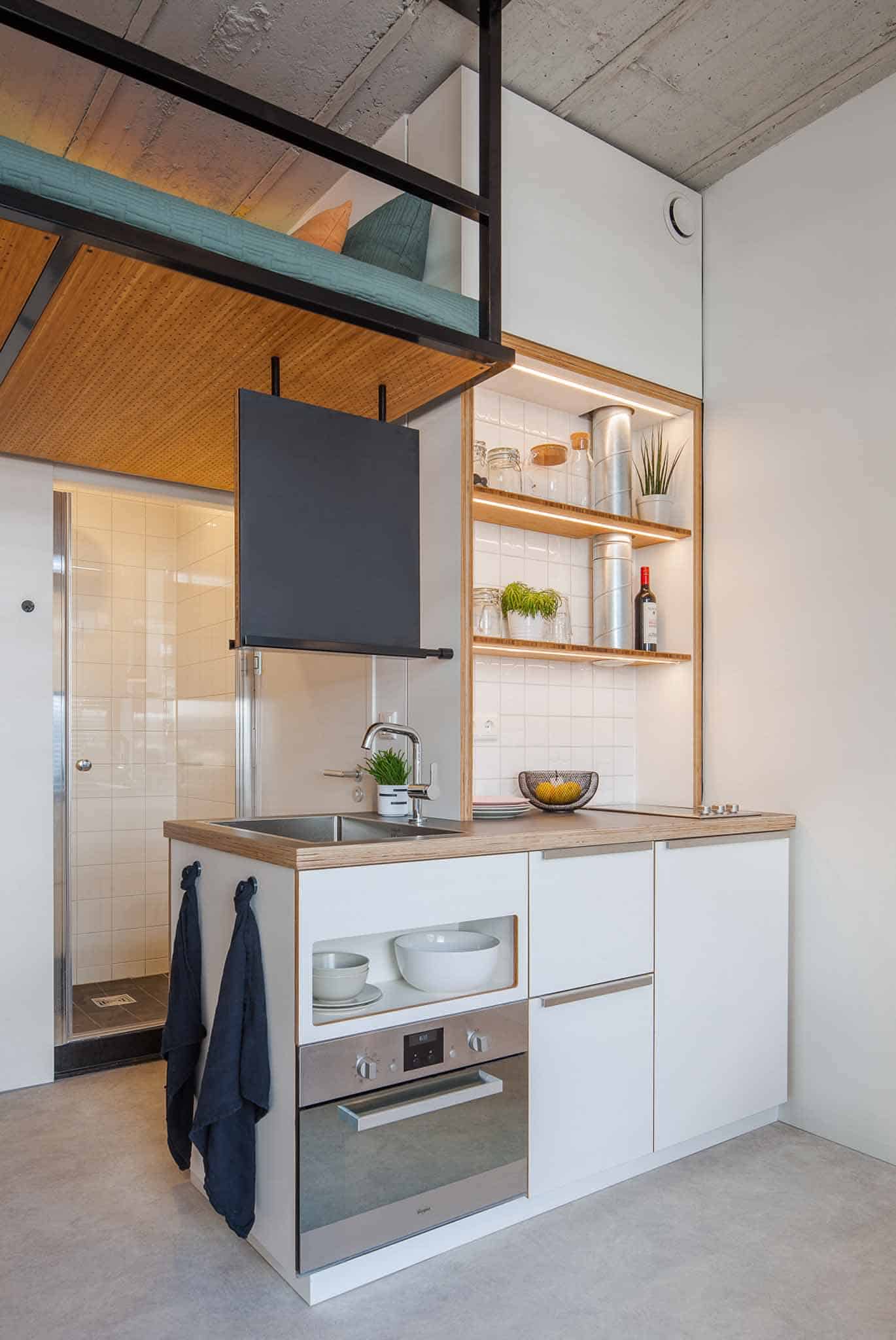 Tiny Studio Apartments in the Netherlands