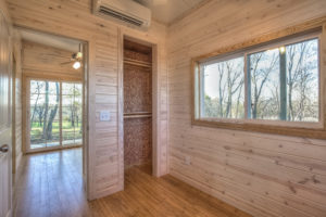 Double-Wide Container Home with Rustic Interior