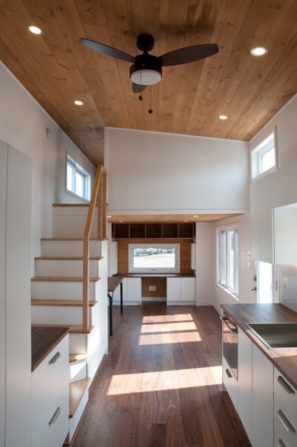 Ebene V4 Tiny House: 360 Sq Ft Two-Bedroom THOW by Minimaliste