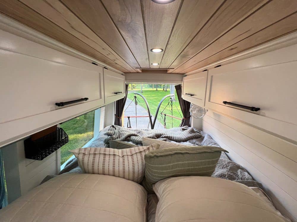 Safe and Sonder Van Life with Hanging Swing Chairs