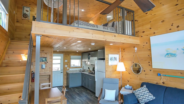 This Floating Tiny Cabin is the Perfect Waterfront Getaway Escape