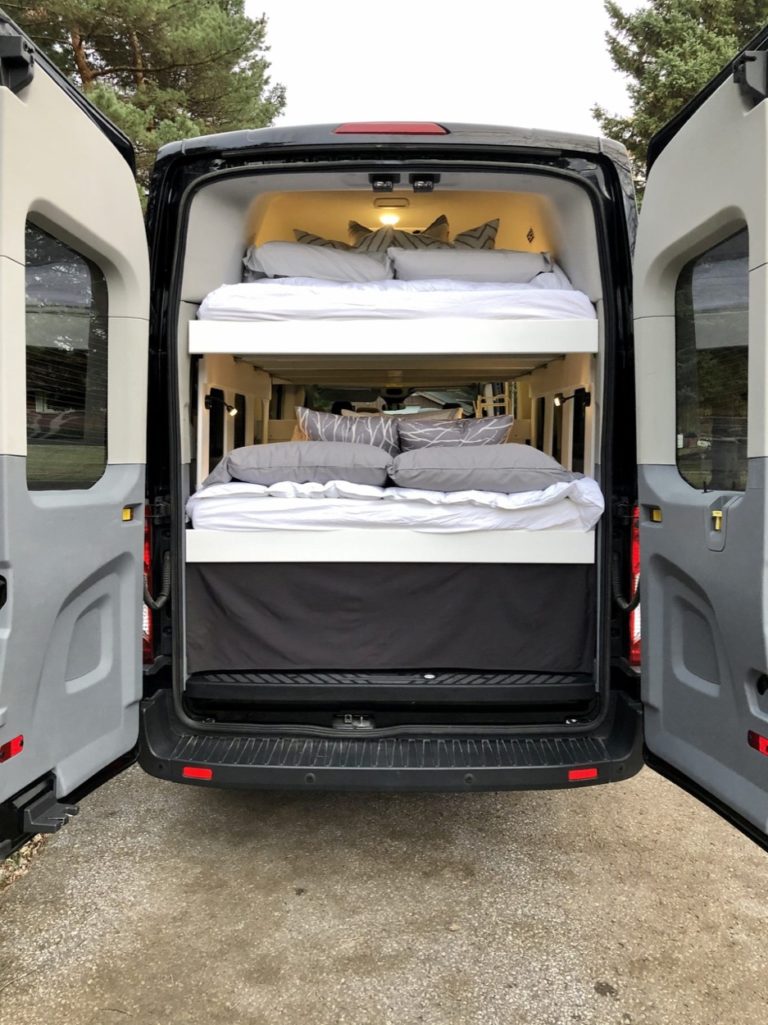 Family-friendly Van Conversion with Bunk Beds (For Sale)