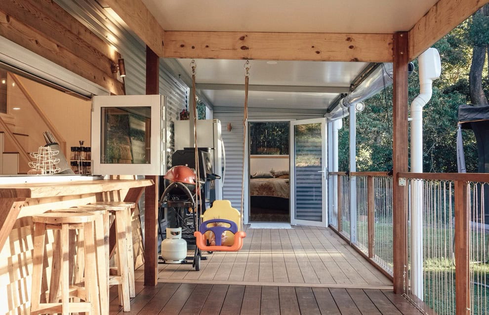 Interconnected Living: Family Tiny House with Cozy Lofts and a Parent’s ...