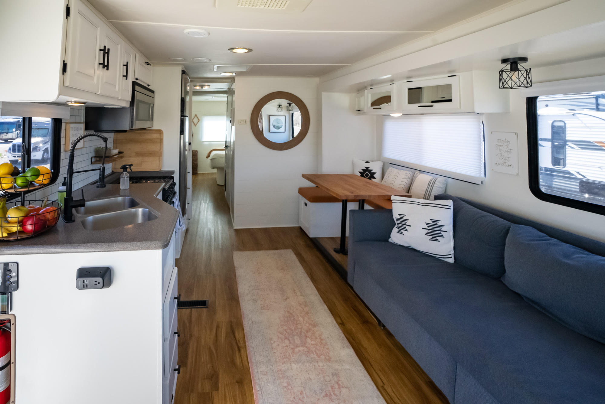 Family of 5 Living Debt-Free in Renovated Motorhome